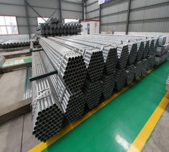 Cina 0.6mm immersi caldi - tubo S235JR del metallo galvanizzato 20mm in vendita