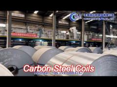 hot rolled grade q235 sphc 08f black carbon steel coils for deep drawn parts