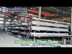 hot dip galvanized square & rectangular steel tube 20×20mm–400×400mm for construction