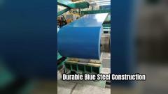 PPGI colour Blue coated steel coils