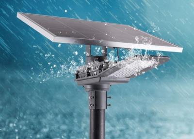 China SMD 30W IP65 Outdoor Solar Street Lamps 120 LM/W With Battery Solar Panel for sale