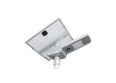 China 40W Integrated Solar Powered LED Street Light 140lm/w IP65 Infrared Sensor 12V battery for sale