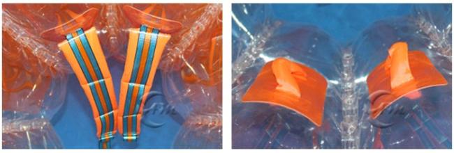 Detachable Strap N Belly strengthen fixed bucklebubble ball soccer bubble inflatable bubble soccer for kids