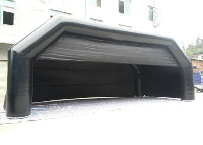 Cina tenda di riparo gonfiabile commerciale della tenda gonfiabile nera di 6m x di 12m X 5mH in vendita