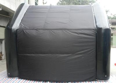 Cina tenda di riparo gonfiabile commerciale della tenda gonfiabile nera di 6m x di 12m X 5mH in vendita