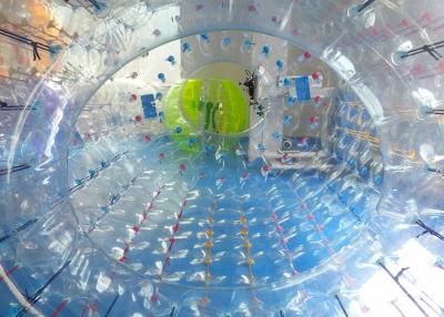 China Custom Inflatable Aqua Park Adults Inflatable Water Roller For Rental for sale