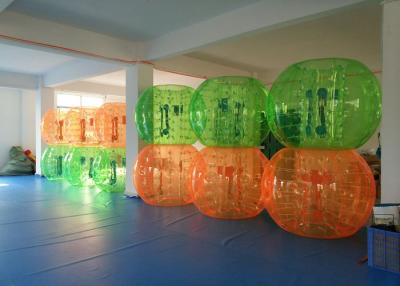 China Full Color Inflatable Bubble Soccer , Festivals Inflatable Bubble Football Suits for sale