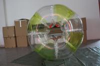 China Transparent inflatable bubble soccer human sized inflatable ball for sale