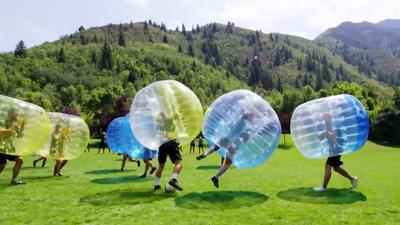 China TPU / PVC Adults Inflatable Bubble Soccer 1.2m 1.5m 1.7m Available For Soccer Club for sale