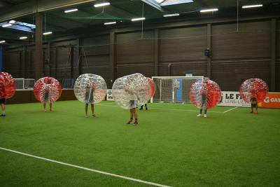 China Fun Game Colour Inflatable Bubble Soccer with Heat Sealing 2 Years Warranty for sale