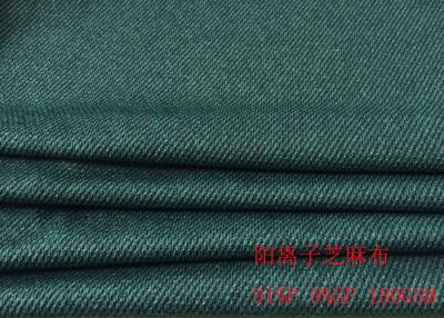 China knit-Gewebe-dunkelblaues gestreiftes Jacquardwebstuhl-Gewebe Baumwolle 88%P 12%SP für Kleidung zu verkaufen