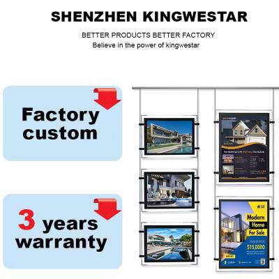 China 80000hrs Led Light Box Frame Exhibition Display Backlit Light Box RoSH for sale