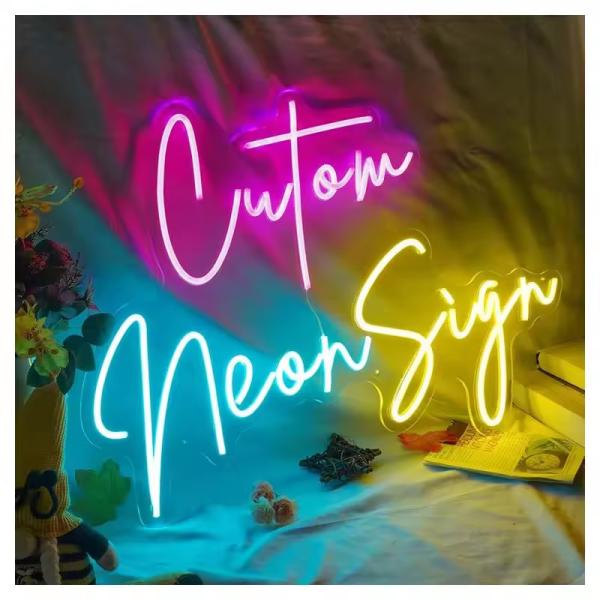 Quality Pink Purple White Romantic Flex High Brightness Neon Logo Sign Led for sale
