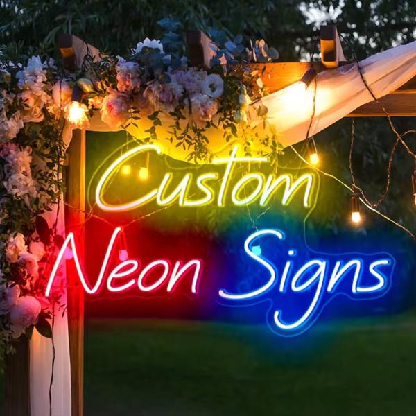 Quality Pink Purple White Romantic Flex High Brightness Neon Logo Sign Led for sale