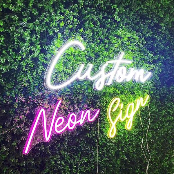Quality Pink Purple White Romantic Flex High Brightness Neon Logo Sign Led for sale