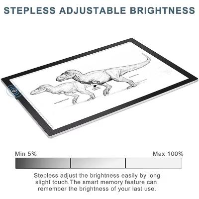 Panel de acrílico Led Pad de luz de rastreo ahorro de energía caja de luz de rastreo RoHS