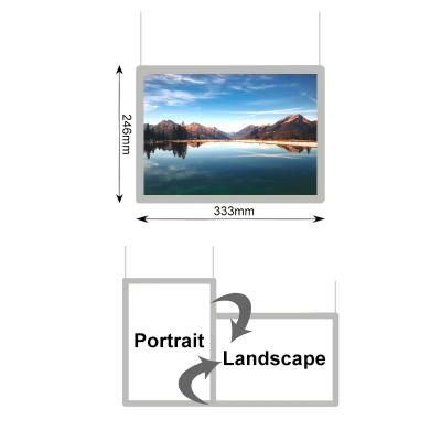 China Aluminium Ultra Slim Crystal Light Box Snap Clip Reclame achtergrondverlichting Poster Frame Light Boxes Te koop