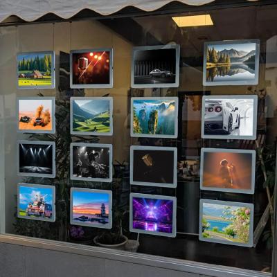 Китай Алюминиевый двусторонний водонепроницаемый кристаллический рекламный световой короб премиум-класса продается