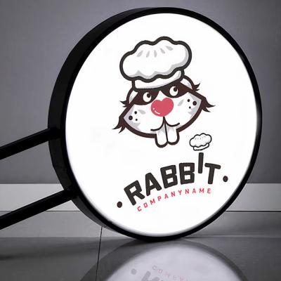 China Custom Double Sided LED Light Box 40x60cm for Business Signage for sale