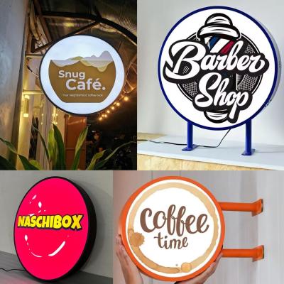 China Custom Double Sided LED Light Box 40x60cm for Business Signage for sale