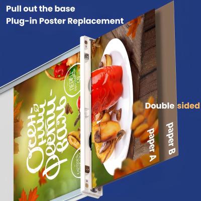 Cina Display della scatola luminosa pubblicitaria per desktop regolabile in vendita