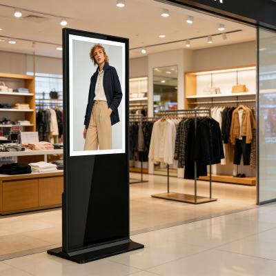 China Digital Signage Advertising Display 43 Inch Indoor Floor Standing for sale