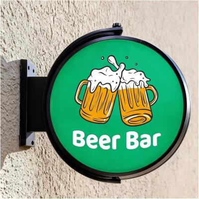 China Custom LED Projecting Light Box  360° Rotating Sign for sale