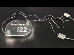 15mm 10mm tubo neon LED segno luminoso verticale orizzontale sospeso 12V illuminato segno nome