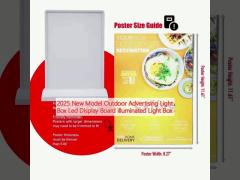 Ultra Slim Aluminum Movie Poster Advertising Light Box Life Span 80000hrs Hanging Mode Both Vertical And Horizontal Hanging