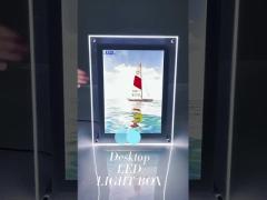Brightness 5000 Lux Acrylic Magnetic Lightbox with LED Lighting