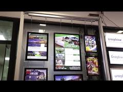 Double-Sdied Real Estate Display Light Box Led Light Box Advertising Hanging Lightbox