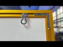 kws-al-01 aluminum frame light box