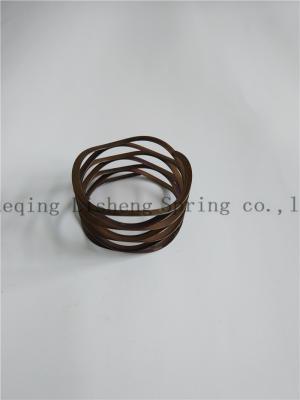 China Compression Load Type Black Wave Spring With ISO9001 TS16949 for sale