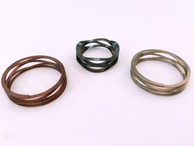 China Multi Turn Top Stainless Steel Wave Washers With Plain Ends Processing for sale