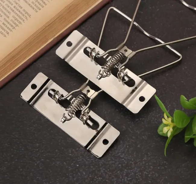 Metal Binder Mouse Clips for File Box Metal Binder Mouse Clips with Low Price