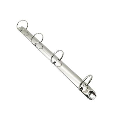 China 1.2 Inch Ring Binder Fasteners O Shape 4 Ring Binder Mechanism Gold for sale