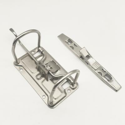 China 2 Inch Lever Arch Clips Metal File Mechanism 55mm LA055 For Office Stationery for sale