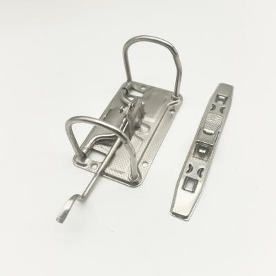 China 2 Inch Lever Arch Clips Metal File Mechanism 55mm LA055 For Office Stationery for sale