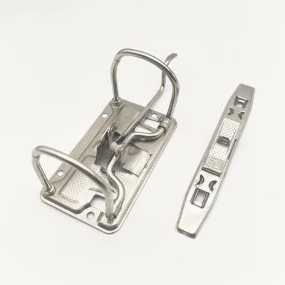China 2 Inch Lever Arch Clips Metal File Mechanism 55mm LA055 For Office Stationery for sale