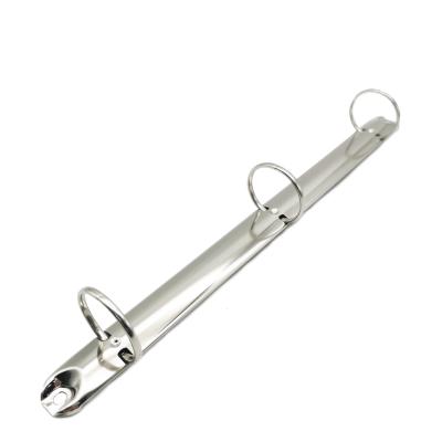 China 11 Inch O Ring Binder Clips A4 3 Ring Mechanism Silver For Office Stationery for sale