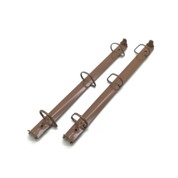 Quality Metal Slant D shape Ring Binder clip 1 inch Silver A4 Metal accessories for for sale