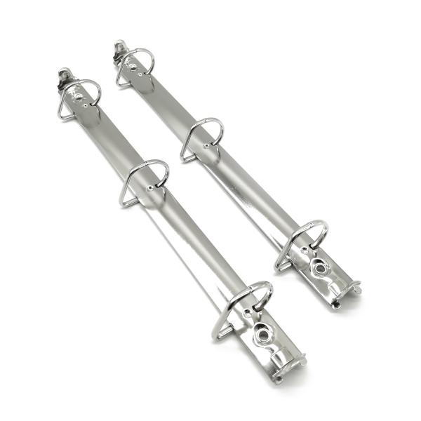 Quality Metal Slant D shape Ring Binder clip 1 inch Silver A4 Metal accessories for folders Ring Binder Mechanism STD280-3-25/20 for sale