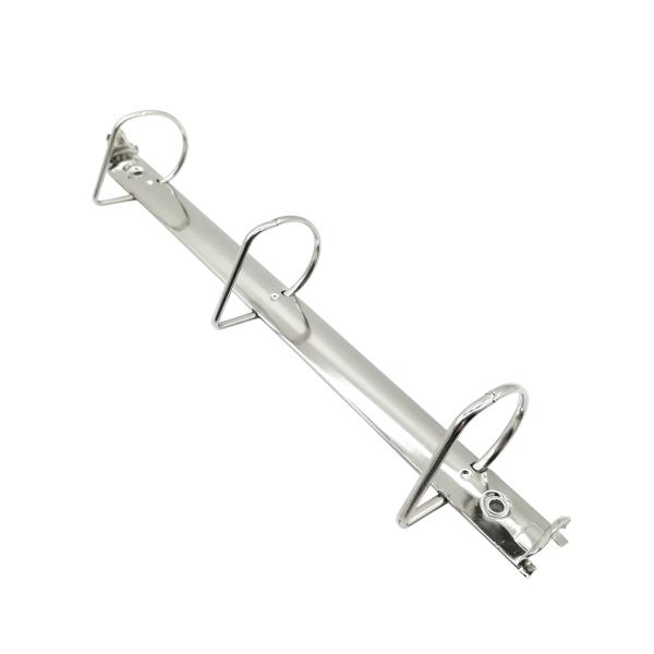 Quality Slant D shape 3 Rings Binder clip 1.5 inch Silver A4 Ring Binder Mechanism for for sale