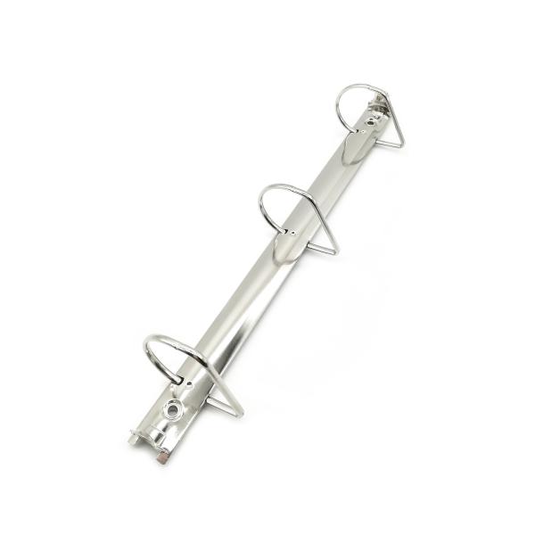 Quality Slant D shape 3 Rings Binder clip 1.5 inch Silver A4 Ring Binder Mechanism for for sale