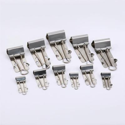 China 270mm Rivet Hole Distance Metal Ring Binder Clips for Office Supplies in Various Sizes for sale