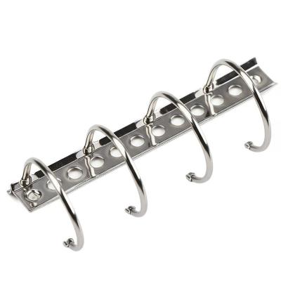 China Metal Ring Binder Clips with 3 Rings Ring Distance 80*80*80mm for sale