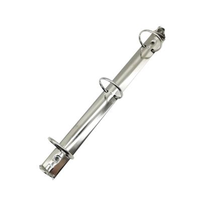 China Large capacity O-shaped 1.5 inch Metal O Ring Binder Clips Silver 3 Ring mechanism With Trigger File binder  Archive book metal Accessories TR285-3-38/26 for sale