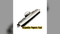 Leather Dovetail Clip 32mm Organizer