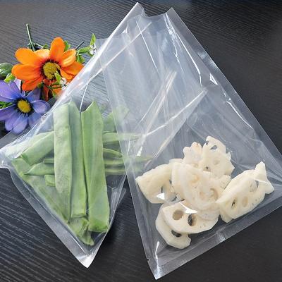 China Malote claro do vácuo do selo lateral de nylon do PE 3 para a poupança do alimento à venda