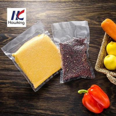Cina La borsa di plastica trasparente del sigillatore di vuoto ha impresso la borsa congelata 25X30CM dell'alimento in vendita